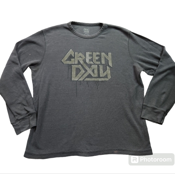 Cinder Block | Shirts | 200s Green Day Punk Rock Alt Band Waffle Shirt ...